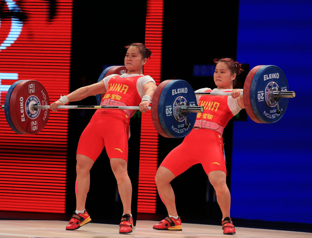 Variations of the Jump under the Barbell in the Snatch and the Clean ...